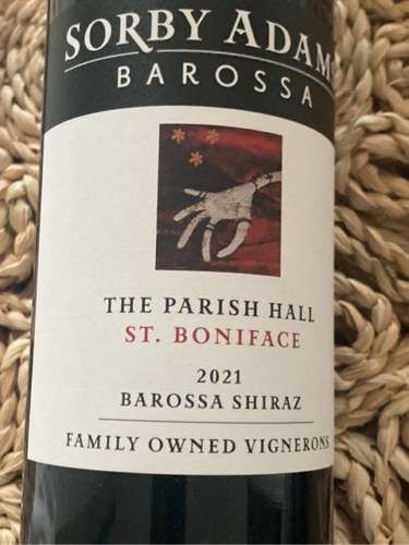 Sorby Adams The Parish Hall St. Boniface Shiraz | Vivino English