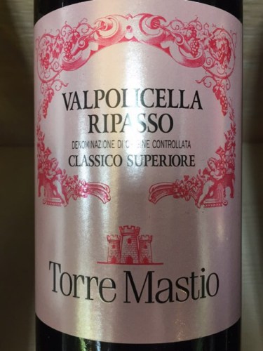 Torre Mastio Valpolicella Ripasso Classico Superiore | Vivino 日本