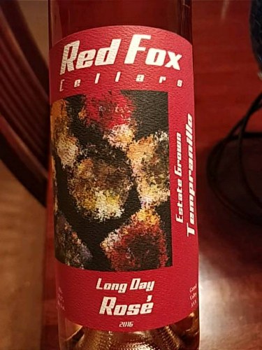 Red Fox Cellars Long Day Tempranillo Rosé | Vivino US