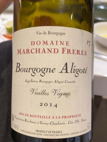 Domaine Marchand Freres Vieilles Vignes Bourgogne Aligoté | Vivino 日本