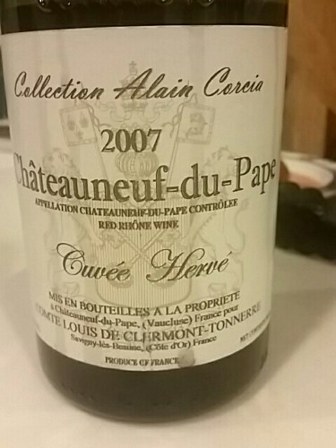 Domaine Raphael et Alain Corcia Cuvée Herve Châteauneuf-du-Pape ...