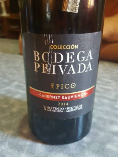 Bodega Privada Colección Epico Cabernet Sauvignon | Vivino US