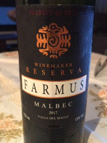 Farmus Winemaker Reserva Malbec | Vivino Brasil