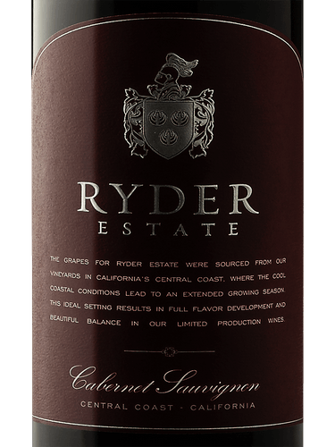 Ryder Estate Cabernet Sauvignon | Vivino English