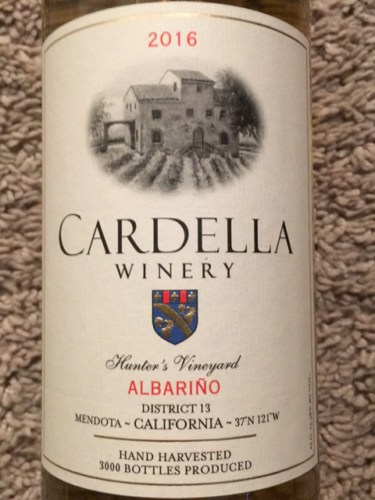 Cardella Hunter’s Vineyard Albariño | Vivino US