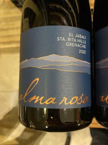 Alma Rosa El Jabali Grenache | Vivino US