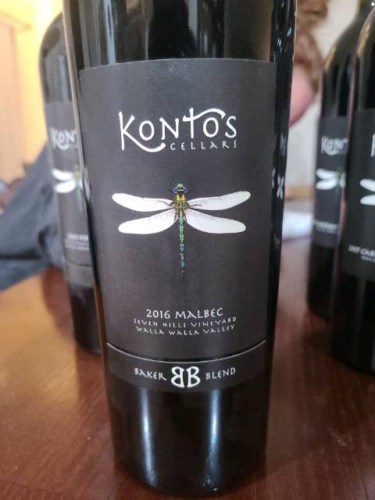 Kontos Cellars Seven Hills Vineyard Malbec | Vivino US