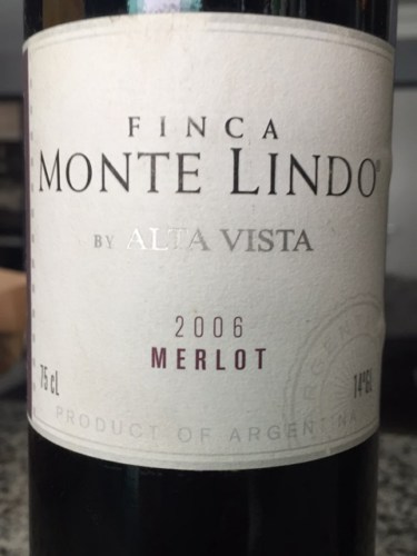 Alta Vista Finca Monte Lindo Merlot | Vivino Australia