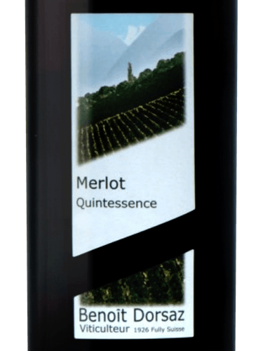 Benoît Dorsaz Quintessence Merlot | Vivino Australia