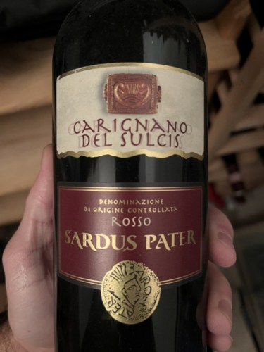 Sardus Pater Carignano del Sulcis Rosso | Vivino US