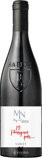 Les Olympes (Myriam Nicolas) Sablet Rouge | Vivino US