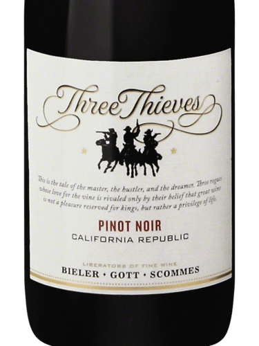 2021 Three Thieves Pinot Noir | Vivino English