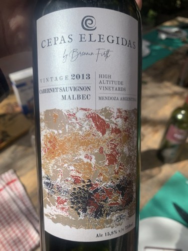 Cepas Elegidas High Altitude Vineyards Cabernet Sauvignon - Malbec ...