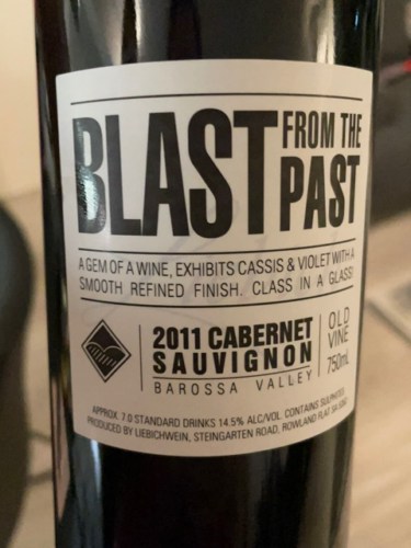 Liebich Blast From The Past Old Vine Cabernet Sauvignon | Vivino Australia