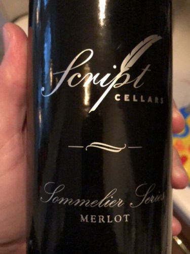 Script Cellars Sommelier Series Merlot | Vivino US