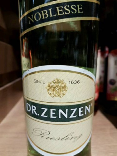 2017 Dr. Zenzen Noblesse Riesling | Vivino United States