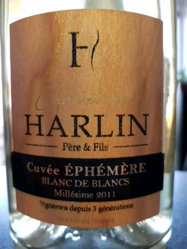 Harlin Père et Fils Cuvée Ephémère Blanc de Blancs Champagne | Vivino ...