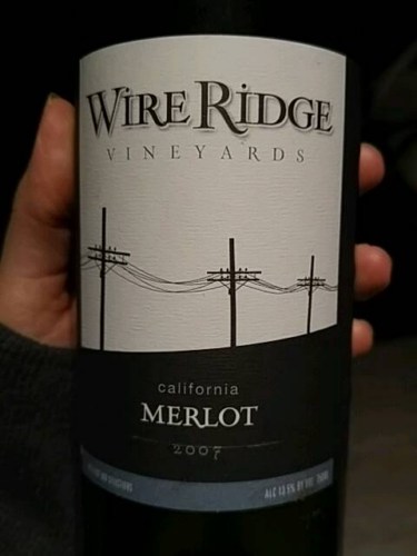 Wire Ridge Merlot | Vivino US