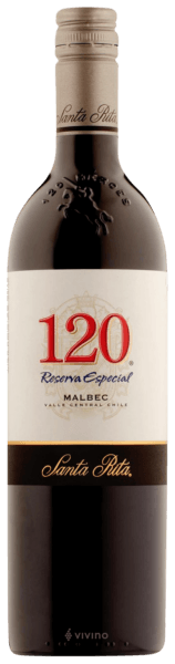 2012 Santa Rita 120 Reserva Especial Malbec | Vivino US