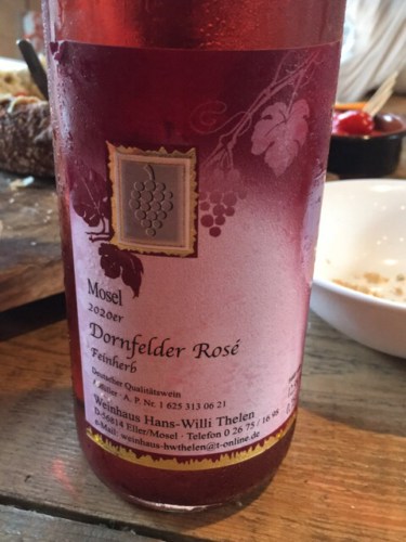 Hans Willi Thelen Feinherb Mosel Dornfelder Rosé | Vivino US