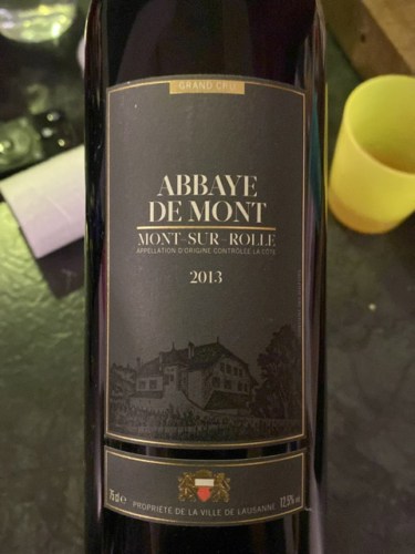 Abbaye de Mont Grand Cru Rouge | Vivino US