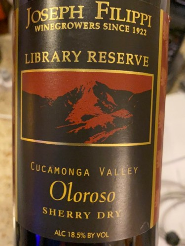 Joseph Filippi Oloroso Library Reserve Sherry Dry | Vivino Australia