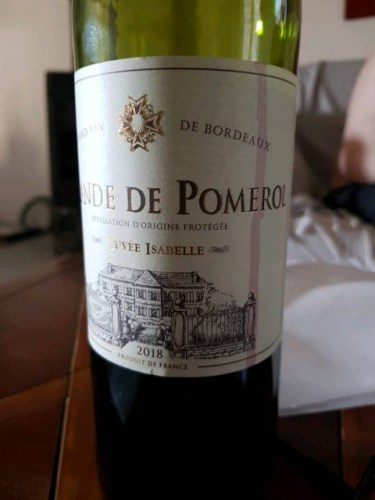 2018 Château Haut-Châtain Cuvée Isabelle Lalande de Pomerol | Vivino ...