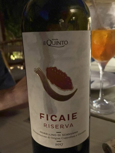 Tenuta Il Quinto Ficaie Morellino di Scansano Riserva | Vivino US