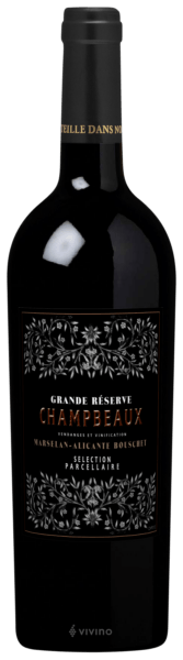 Champbeaux Grande Réserve Sélection Parcellaire Marselan - Alicante ...