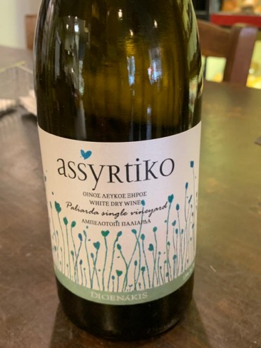 Digenakis Paliarda Single Vineyard Assyrtiko | Vivino US