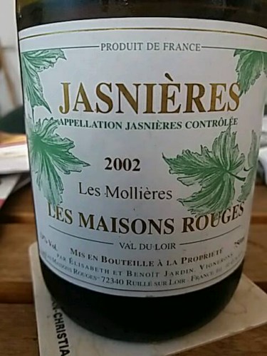 Les Maisons Rouges Les Mollières Jasnières | Vivino US