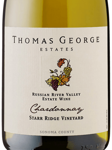 Thomas George Starr Ridge Vineyard Estate Chardonnay | Vivino US