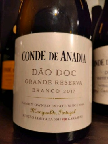Palacio Anadia Conde de Anadia Grande Reserva Branco | Vivino US