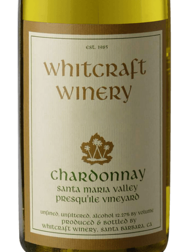 Whitcraft Presqu'ile Vineyard Chardonnay | Vivino United Kingdom