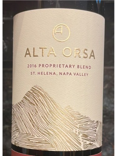 Orsa Alta Orsa Proprietary Blend | Vivino United States Orsa Alta Orsa Proprietary Blend | Vivino United States