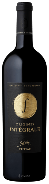 Les Vignerons de Tutiac Origines Intégrale | Vivino US