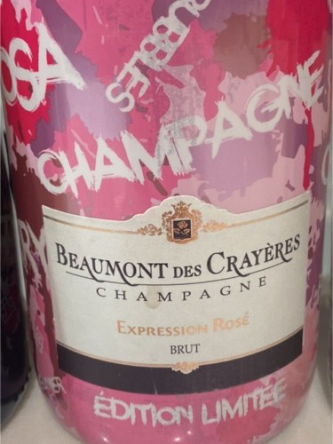 Champagne Beaumont des Crayeres Édition Limitée Expression Rosé Brut ...