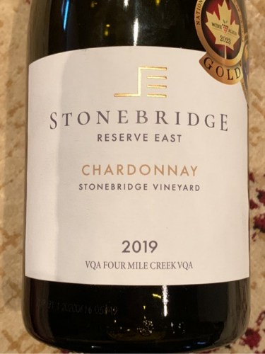 Stonebridge Reserve East Stonebridge Vineyard Chardonnay | Vivino US