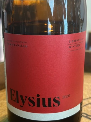 Bodegas Martínez Paiva Elysius Tempranillo | Vivino US