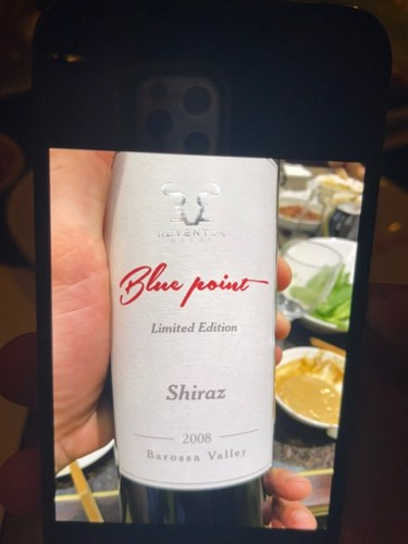 Reventon Blue Point Limited Edition Shiraz | Vivino US