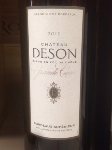 Château Deson Grande Cuvée Bordeaux Superieur | Vivino US