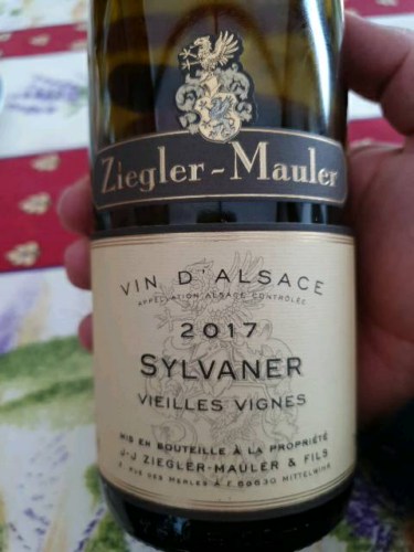 Ziegler-Mauler Vieilles Vignes Sylvaner | Vivino US