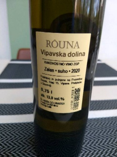 Rôuna Vipavska Dolina | Vivino US