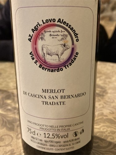 Az. Agri. Lovo Alessandro Merlot | Vivino US