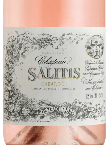 Château Salitis Rosé Cabardès | Vivino France