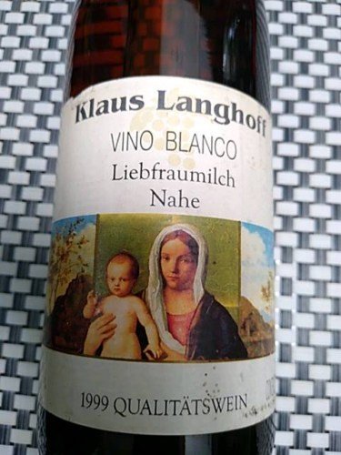 1999 Klaus Langhoff Liebfraumilch | Vivino US