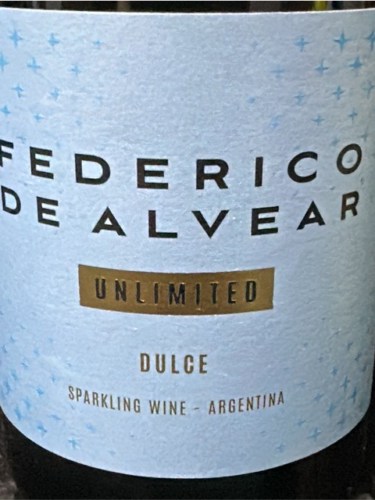 Federico de Alvear Unlimited Dulce | Vivino 日本