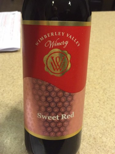 Wimberley Valley Sweet Red | Vivino