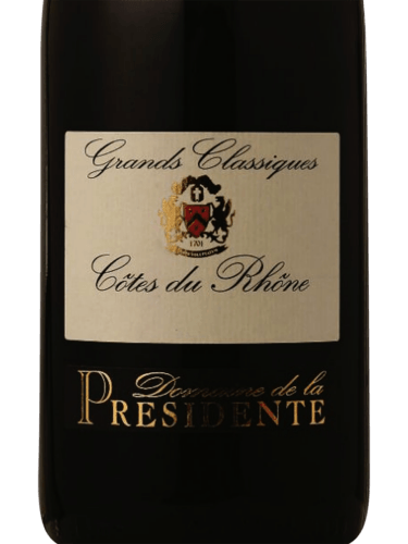 Le Domaine de la Presidente Côtes du Rhône Grands Classiques | Vivino US
