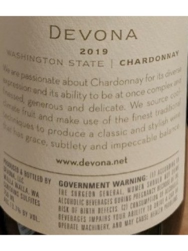 Devona Celilo Vineyard Chardonnay | Vivino US